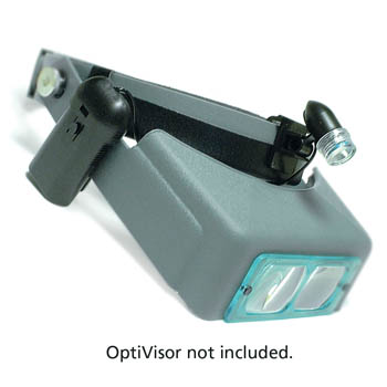 Magnifier - OptiVisor Headband Binocular Set