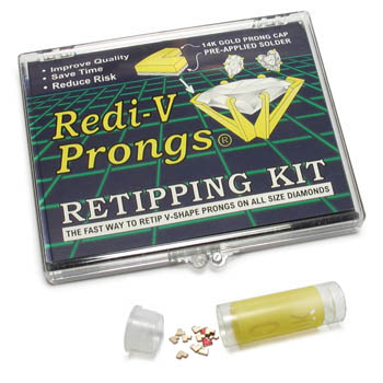 Redi-V Prong® Kit V-Shaped 14K